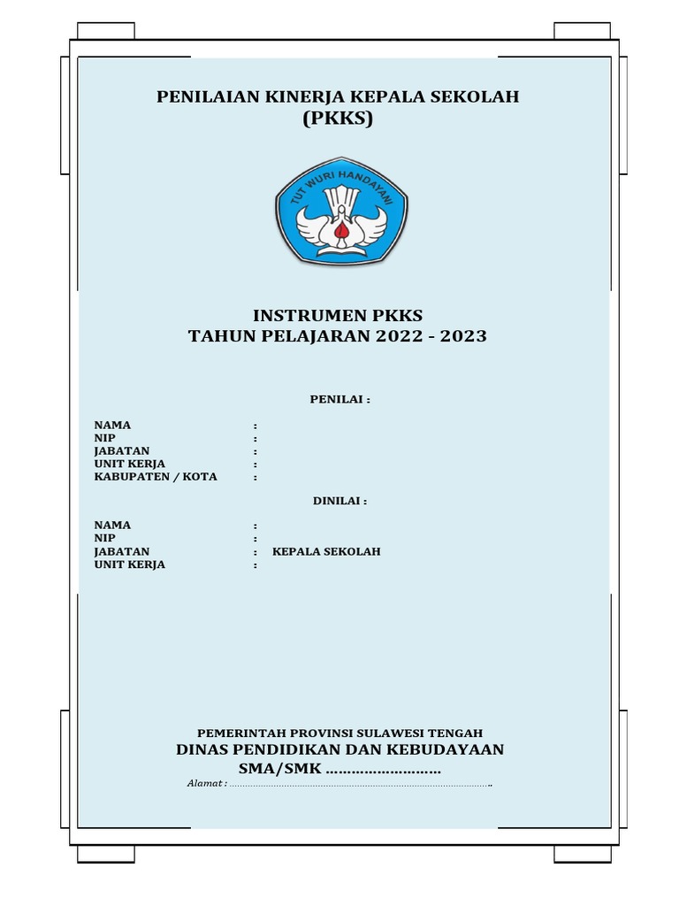 File Instrumen Pkks Tahun 2022 | PDF