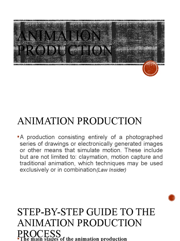 Animation Production Process Overview | PDF | Animation