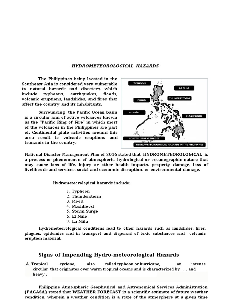 DRRR Module-6 | PDF | Weather | Weather Forecasting