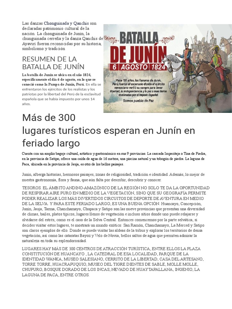 Junin | PDF | Alimentos | Cocina