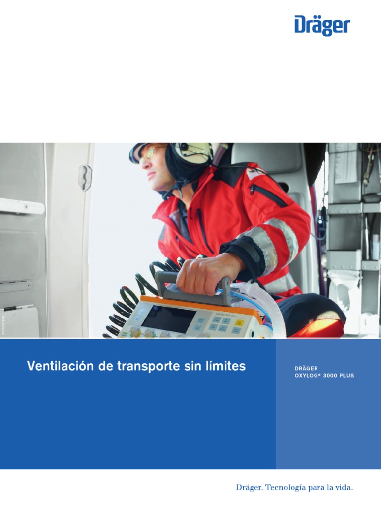 Oxylog 3000 Plus Brochure, Es | PDF | Unidad de Cuidados Intensivos