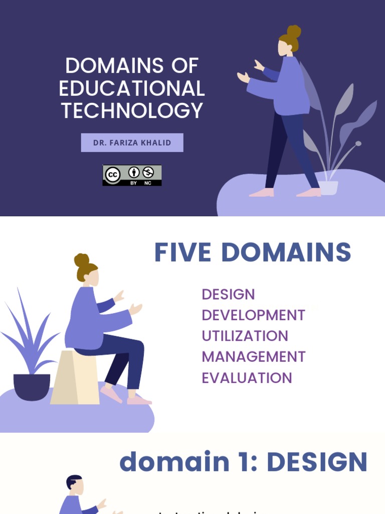 Domains of Educational Technology | PDF | Instructional Design | Communication
