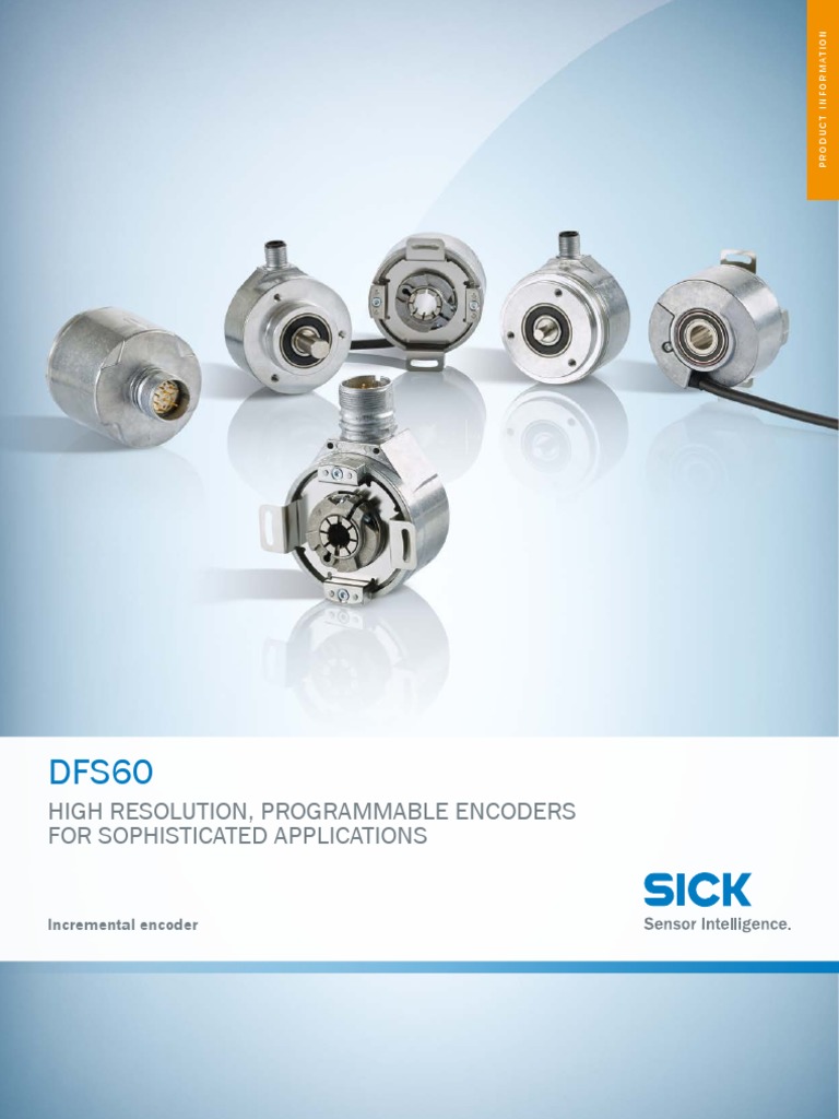 Product Information Dfs60 Incremental Encoders en Im0022626 | PDF ...