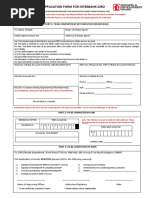 DBS Interbank GIRO Application Form | PDF | Debit Card | Payments