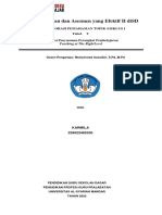 Contoh Format Rencana Pembelajaran - RPP 2025 | PDF