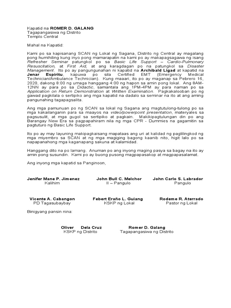 Kahilingan | PDF