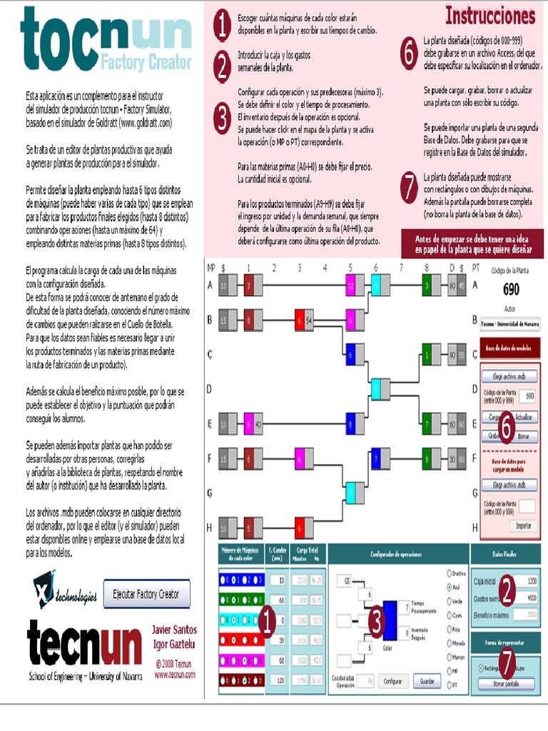 Factory Creator Instrucciones | PDF