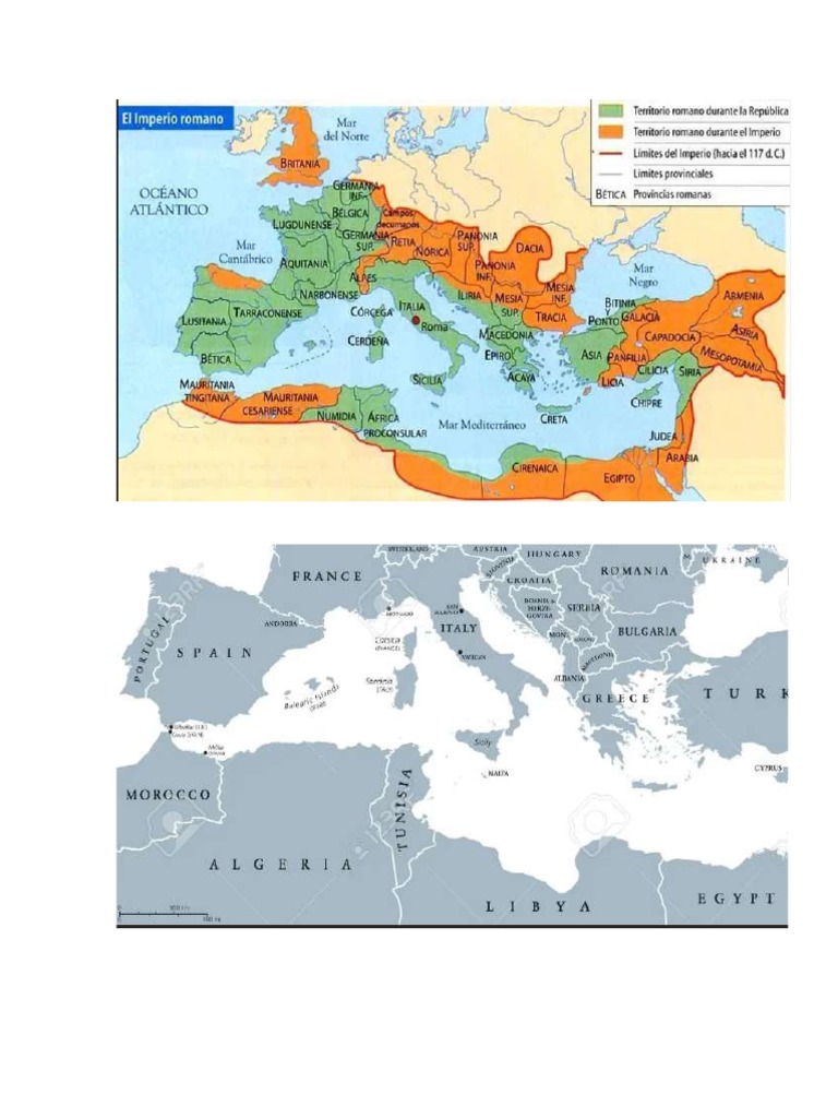Mapas Imperio Romano | PDF