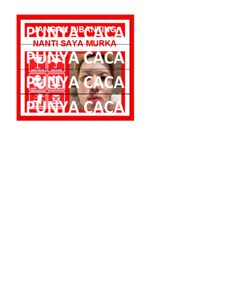 Stiker Jangan Di Banting - Fragile | PDF