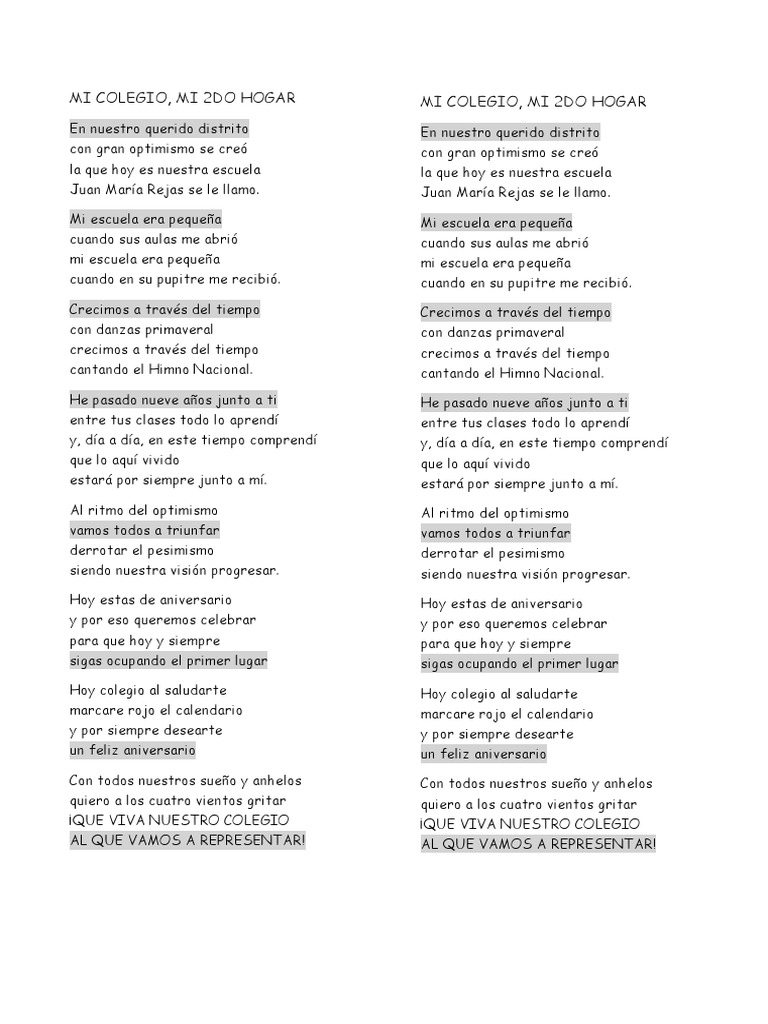 Mi Colegio | PDF
