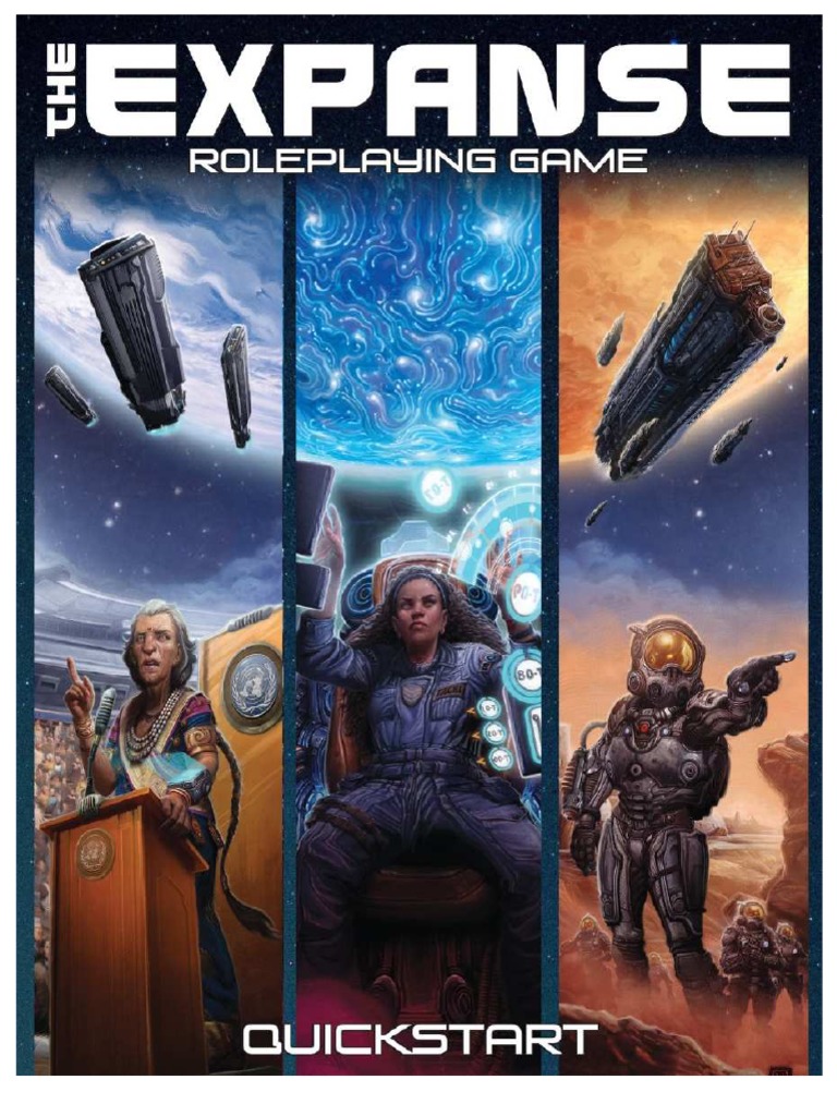 The Expanse Quick Start Guide Compress | Download Free PDF | Role Playing Games | Solar System