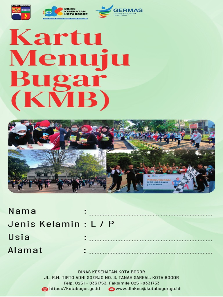 Kartu Menuju Bugar (KMB) | PDF