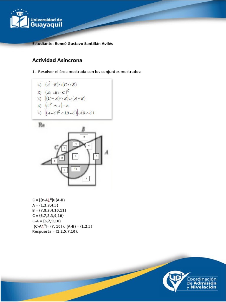 Tarea - U2 - Clase 2 - S3 Deber Renee Santillan A. | PDF