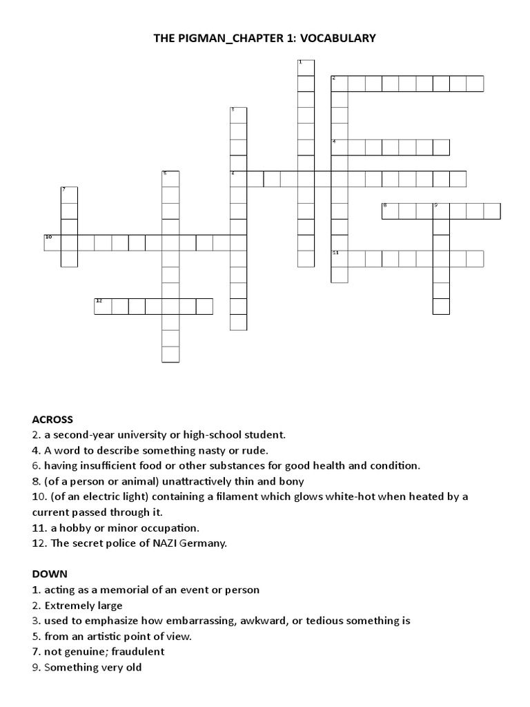 THE PIGMAN_CHAPTER 1 (PP. 1-6) | PDF | Electrical Engineering | Equipment