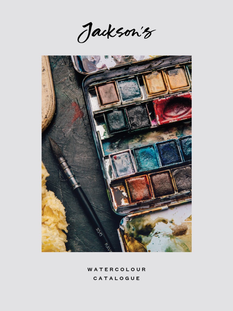Jackson's Watercolour Catalogue | PDF | Blue | Watercolor Painting