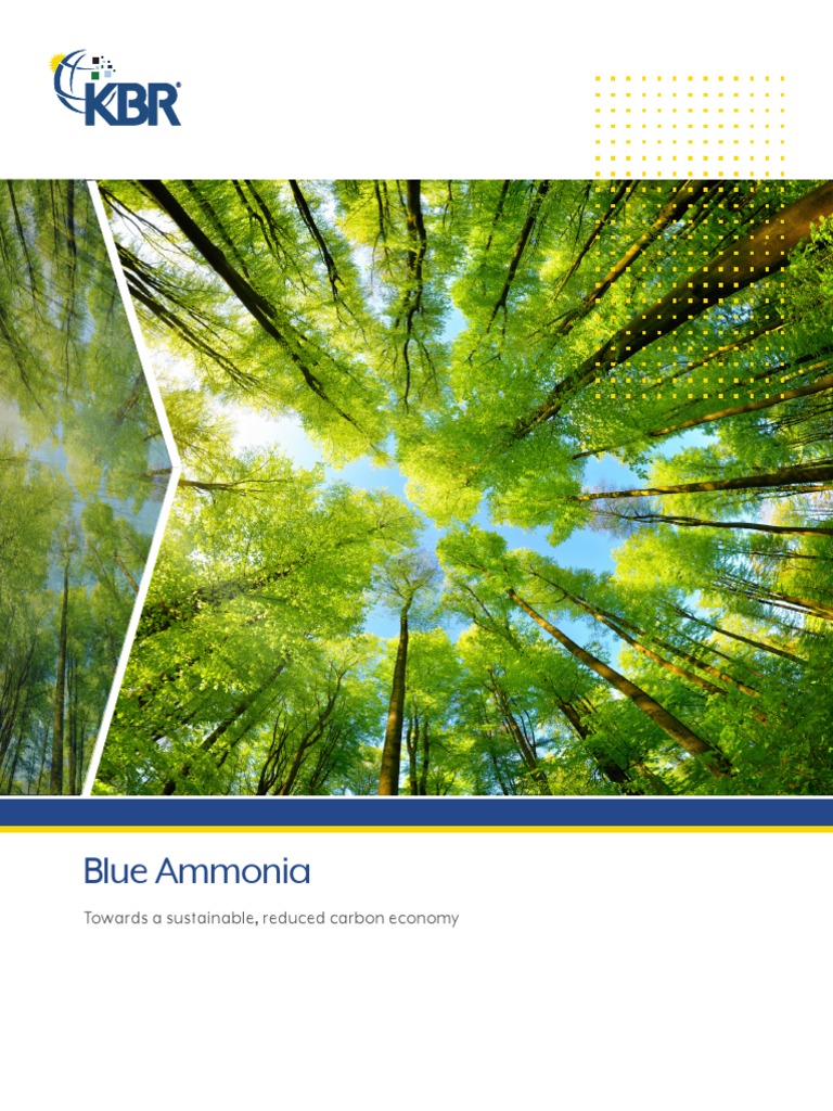 KBR Blue Ammonia Brochure | PDF | Carbon Capture And Storage | Ammonia