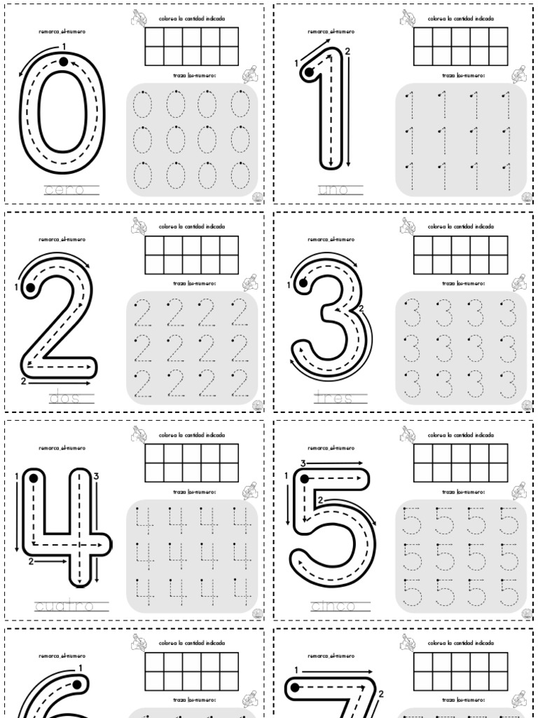 Numeros Hasta 10 | PDF