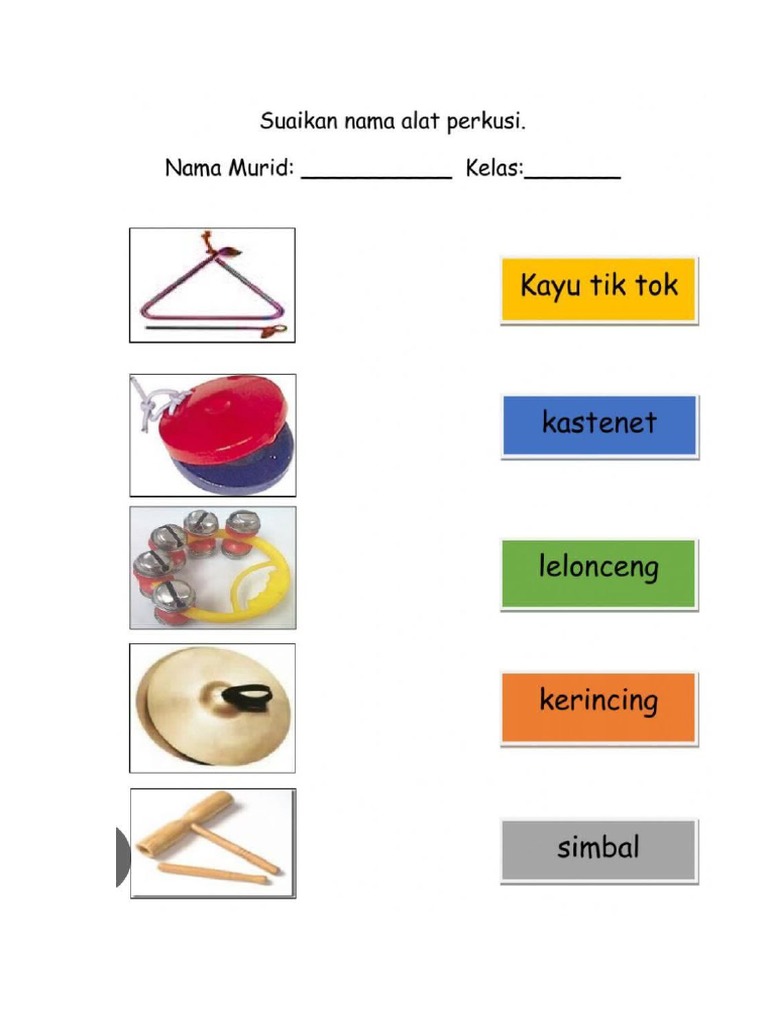 Alat Musik Perkusi | PDF