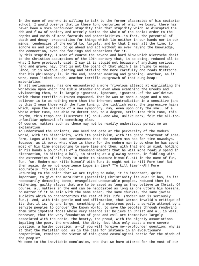 Random Writings 52 | PDF | Philosophical Movements | Metaphysics