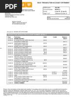 NAB Account Statement Summary | PDF | Credit Card | Debits And Credits