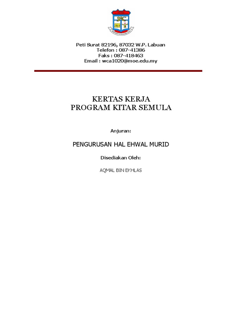 Program Kitar Semula | PDF