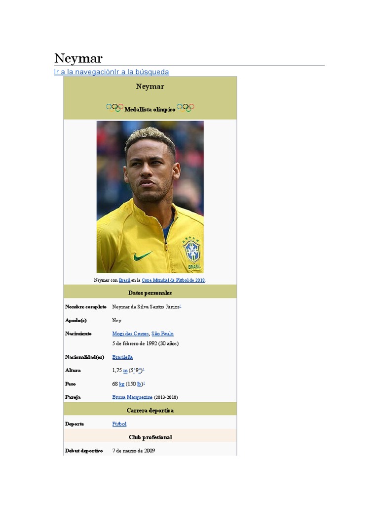 Neymar | PDF | Lionel Messi | FC Barcelona