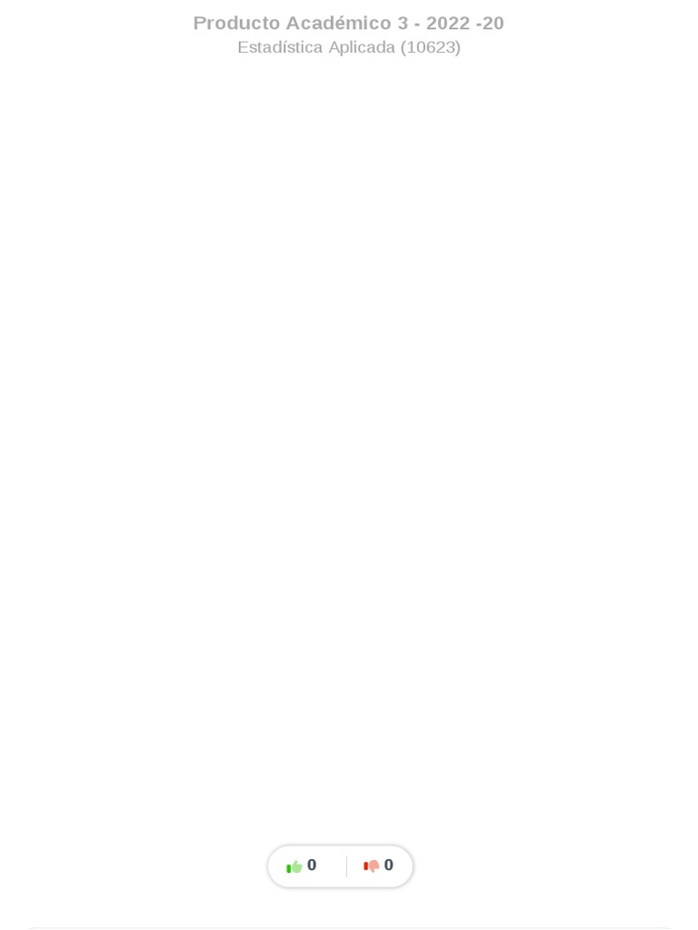 Producto Academico 3 2022 20 - Compress | PDF | Regresión lineal | Física Aplicada e ...