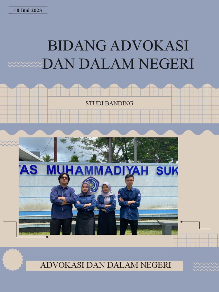 Bidang Advokasi Dan Dalam Negeri Ppt Himaksi Ummi | PDF