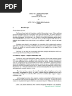 Four-Fold Test of Employment Relations | PDF | Employment | Labour Law