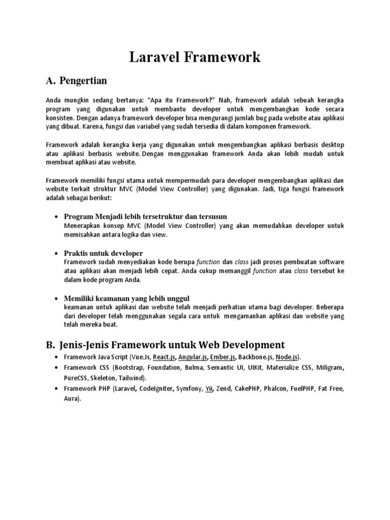 Modul Laravel Penggajian Karyawan | PDF