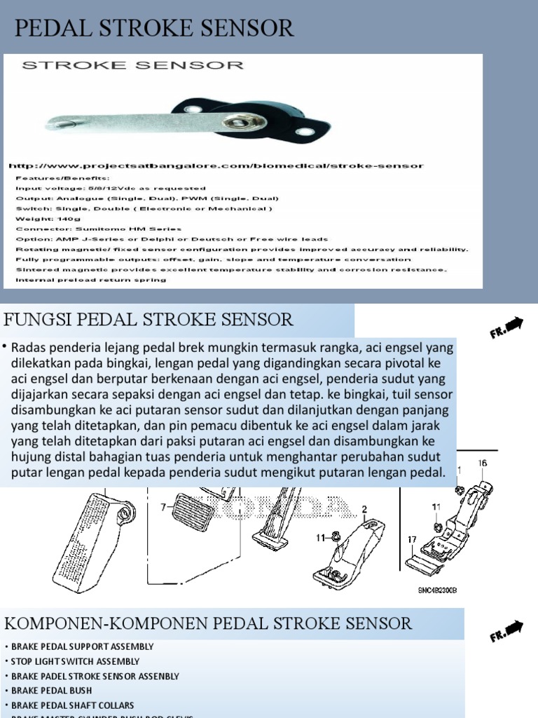 Pedal Stroke Sensor | PDF