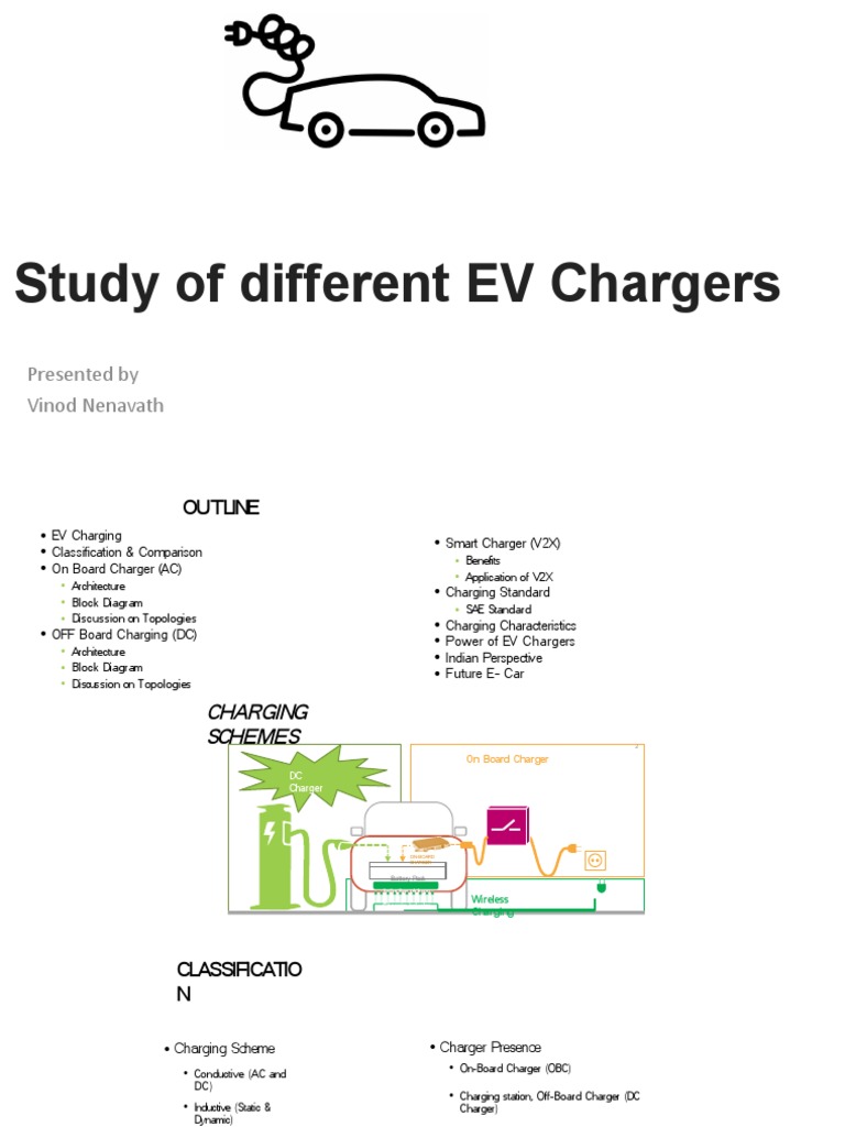 Study of Different EV Chargers | PDF | Battery Charger | Electrical Grid