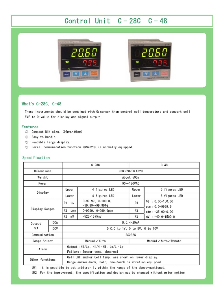 Brochure C 28C C 48 | PDF | Electricity | Equipment