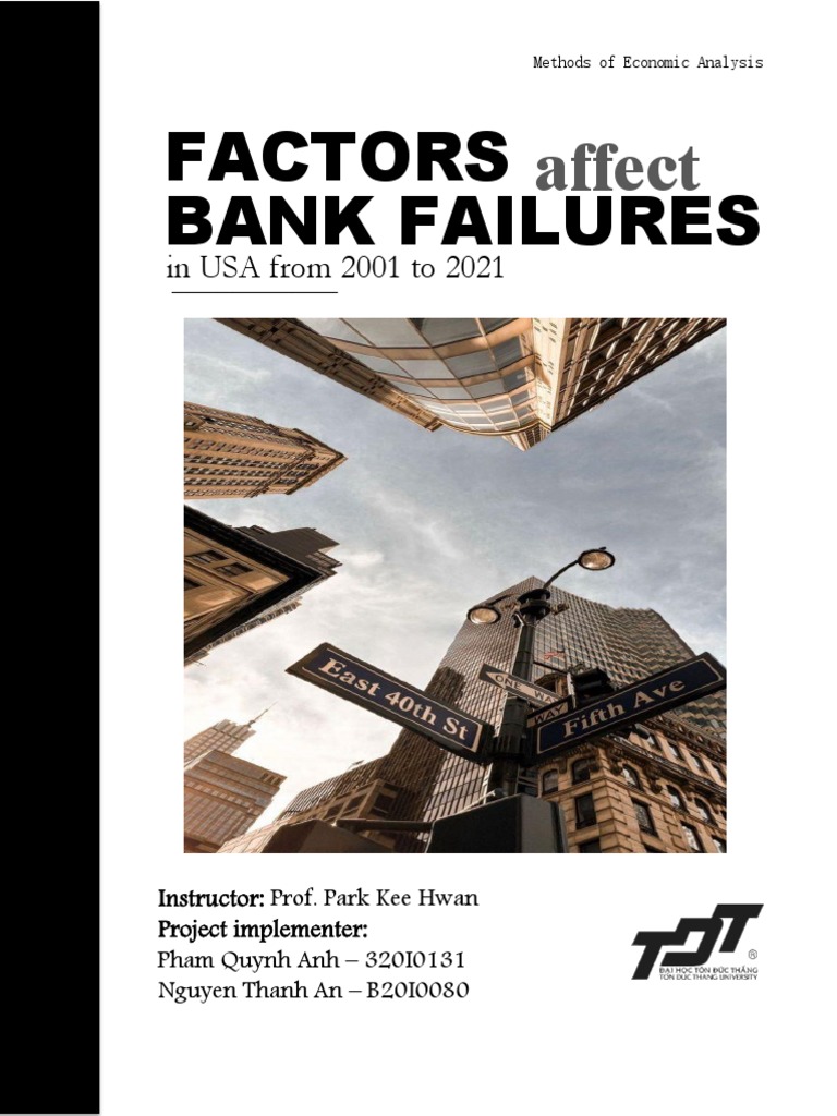 Causes of US Bank Failures (2001-2021) | PDF | Interest | Banks