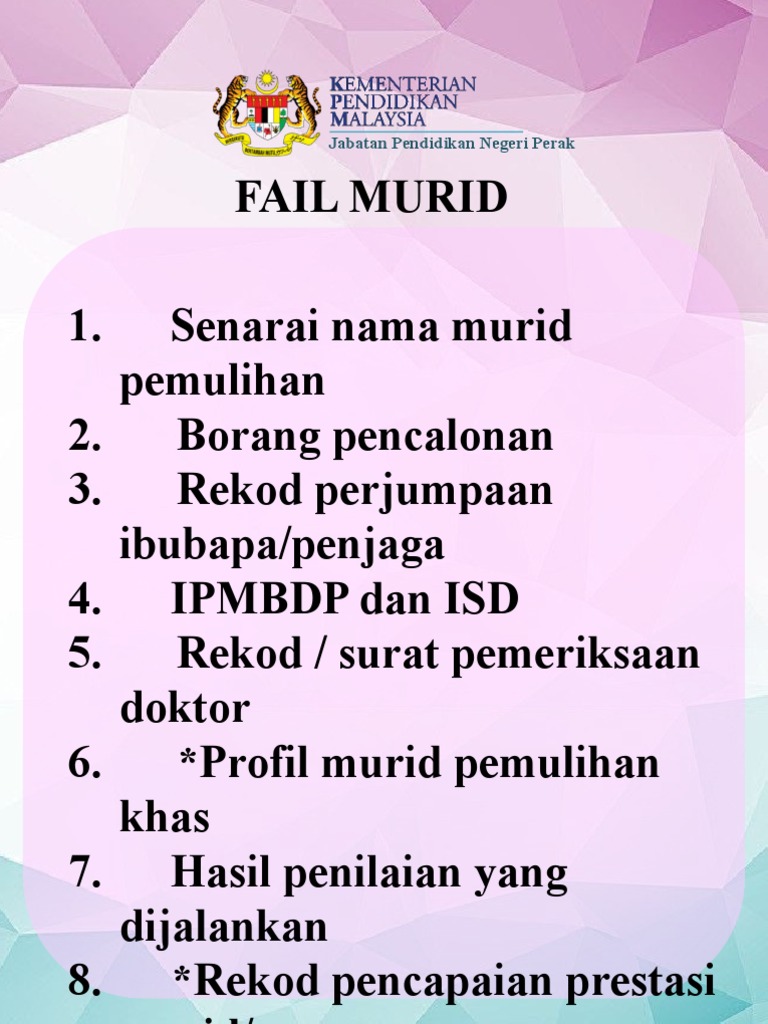 Divider Kandungan Fail 2022 | PDF
