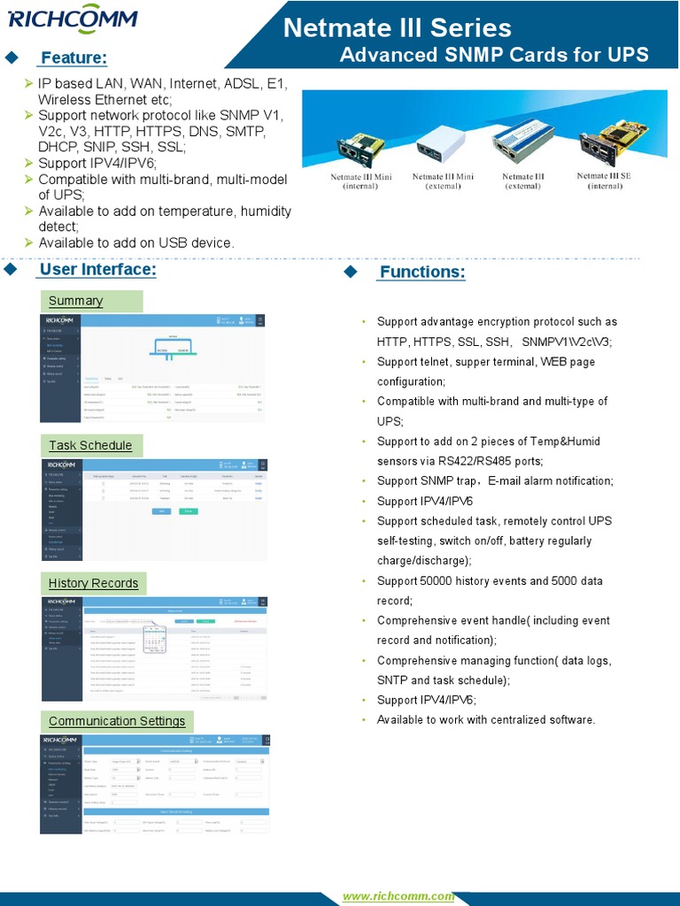 Netmate III | PDF | Computer Network | Port (Computer Networking)