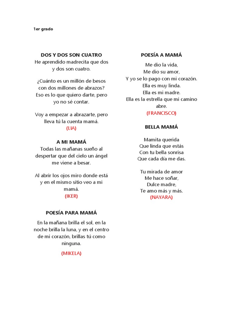 Poesias | PDF | Poesía | Amor