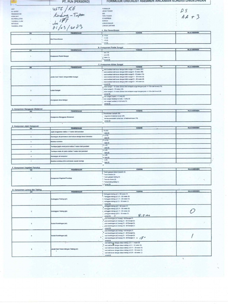 Form Cek DPT UPT | PDF