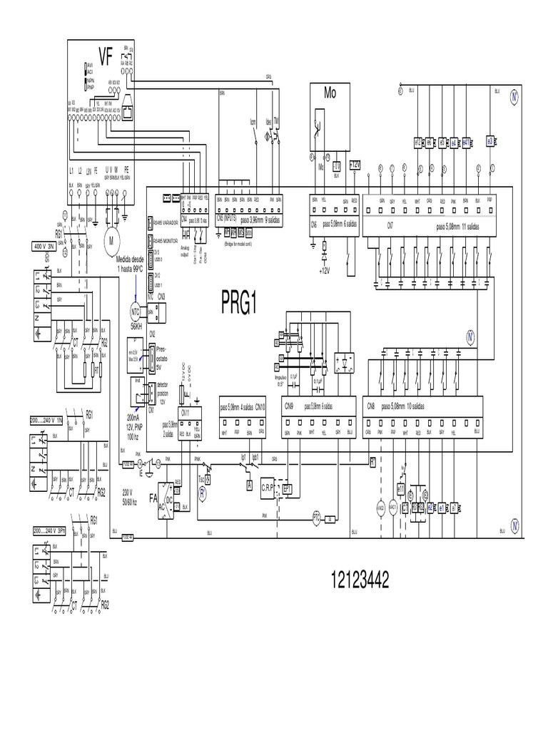Electrical Diagram WED-WEM-WEN-ET | PDF