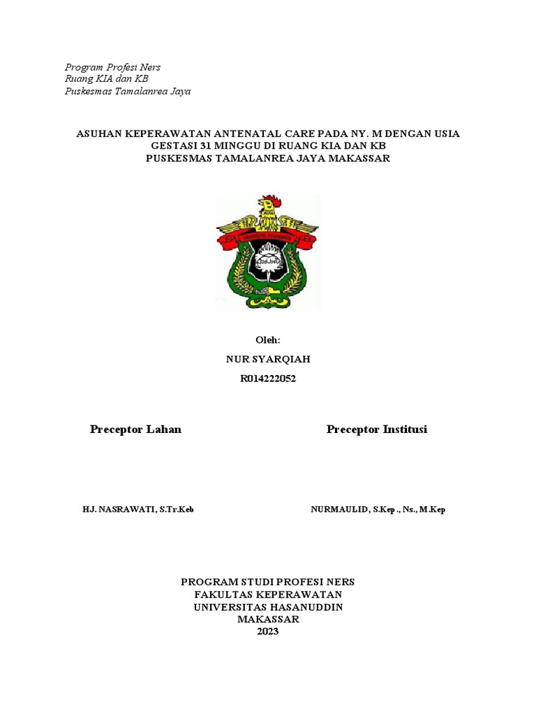 Anc Askep-1 PDF | PDF