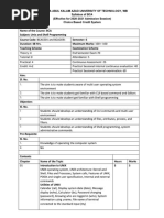 Linux Shell Scripting Notes Complete | PDF