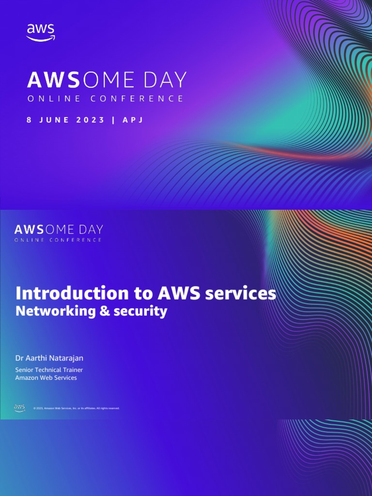 Q223+AWSome+Day+Online Module+3 Final | PDF | Amazon Web Services | Computer Network