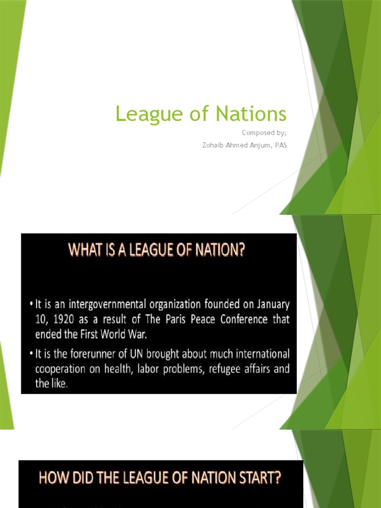 League of Nations 2 | PDF