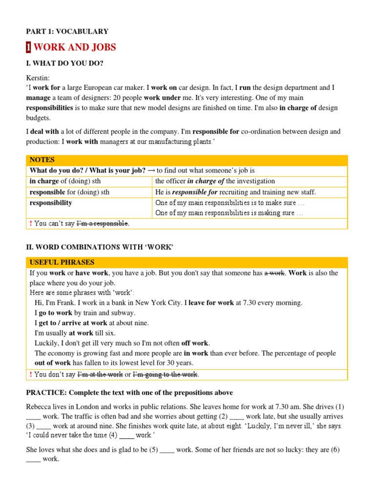 Lesson Plan For Business People | PDF