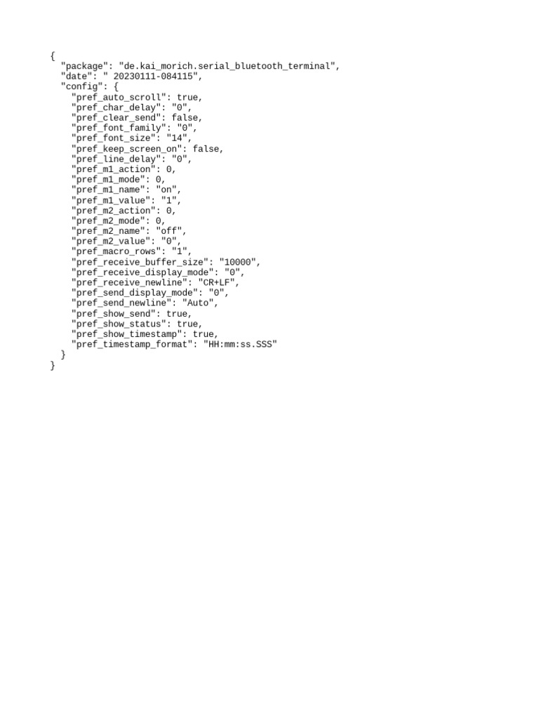 Bluetooth Terminal Configuration Guide | PDF | Computers