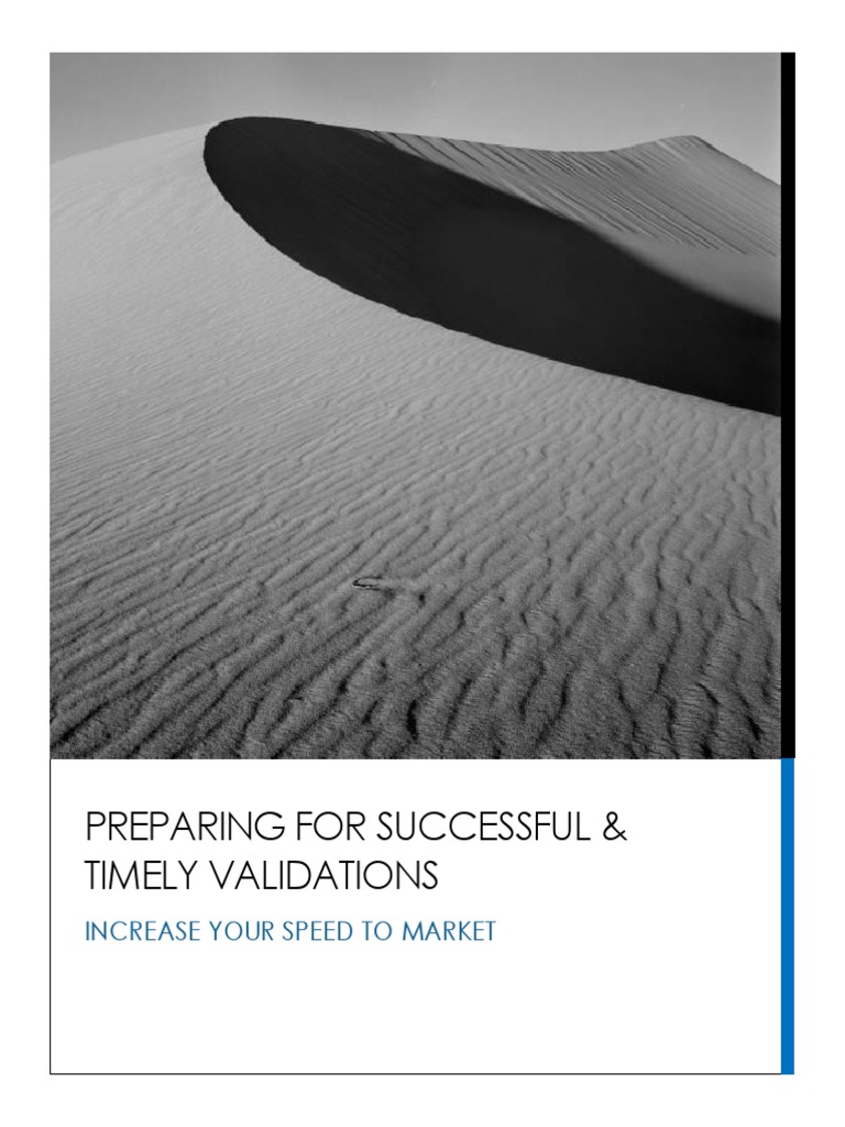 Preparing For Successful Timely Validations | PDF | Verification And ... Preparing For Successful Timely Validations | PDF | Verification And ...