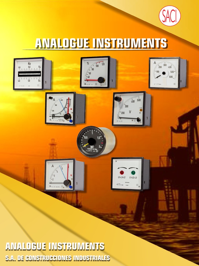ENG_6.1-ANALOGUE-INSTRUMENTS | PDF | Equipment | Electrical Components