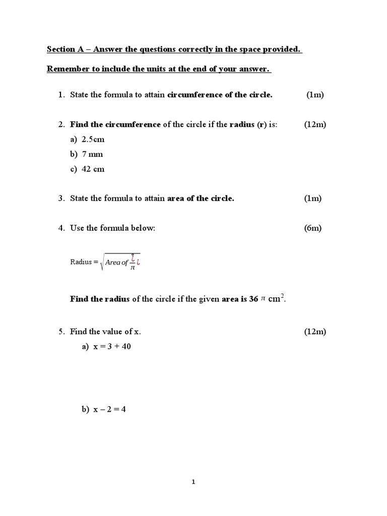 Maths F2 | PDF