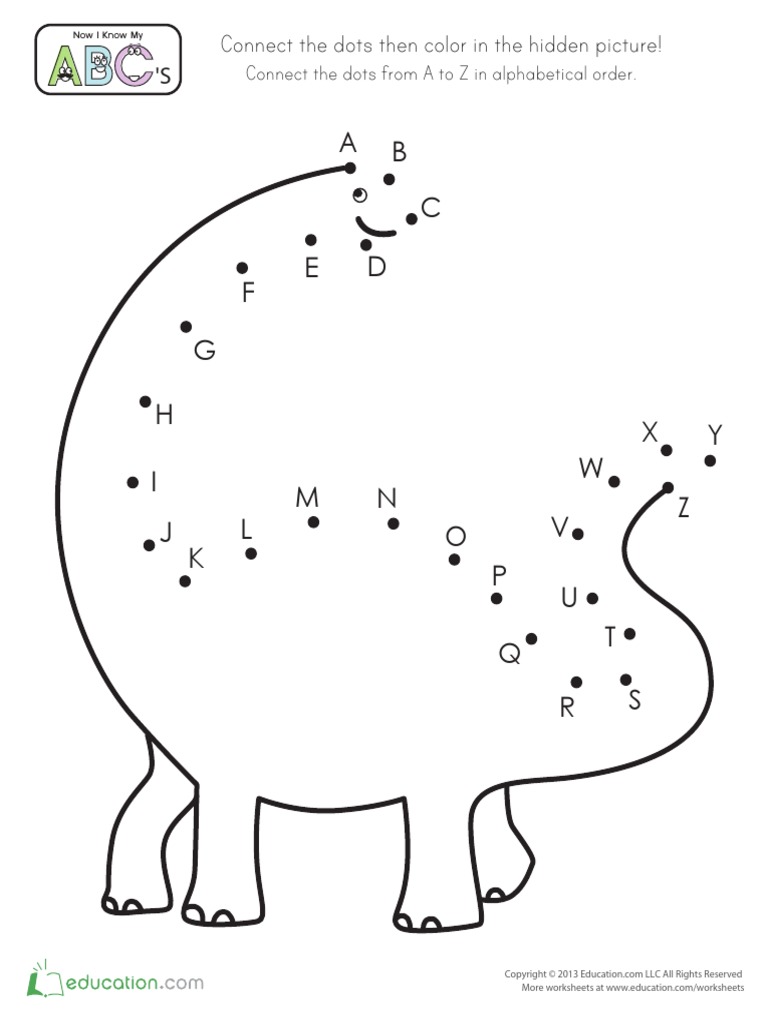 Abc Connect The Dots | PDF