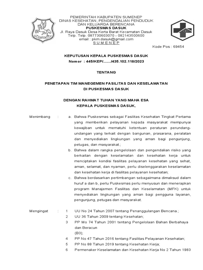 SK Tim MFK 2023 | PDF